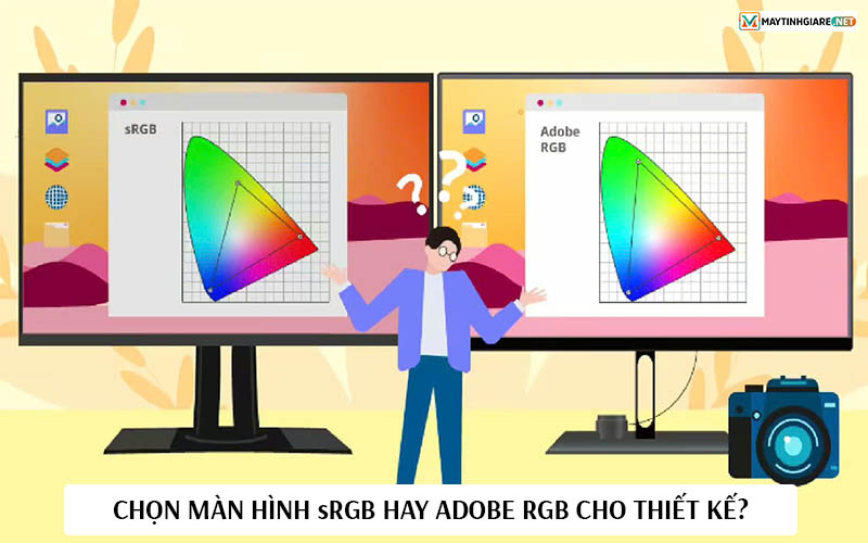 Chọn màn hình sRGB hay Adobe RGB cho thiết kế? - Máy Tính Giá Rẻ ...